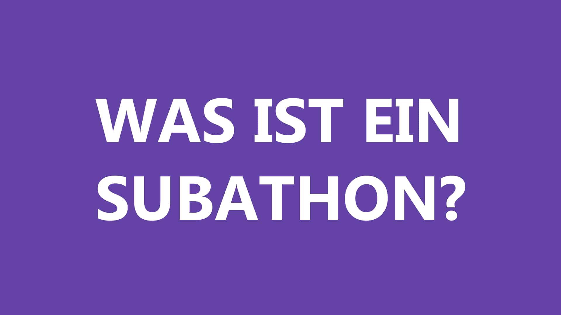 Was ist ein Subathon? – StreamRant